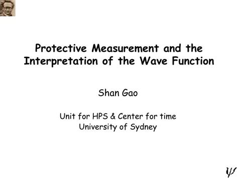 Ppt Protective Measurement And The Interpretation Of The Wave