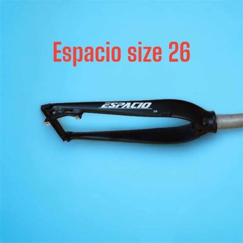 Legit Size 26 Espacio And Pasak 26 Mountainbike Rigid Fork Shopee