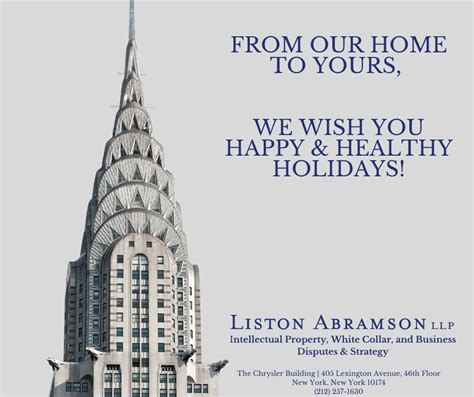 David G Liston On Linkedin Seasons Greetings From Liston Abramson Llp As I Count My Blessings