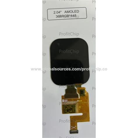 Buy China Wholesale Inch Amoled On Cell Display Qspi Or Mipi Interface With Touch