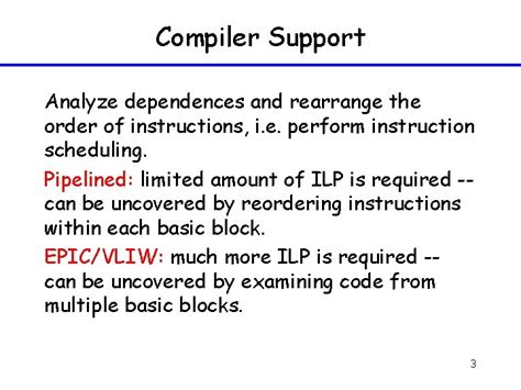 Cs 201 Compiler Construction Instruction Scheduling Trace Scheduler