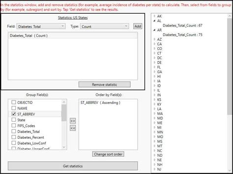 Statistical Query Group And Sort Arcgis Maps Sdk For Net Esri