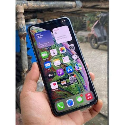 Hp Apple Iphone Xs Max Gb Bekas Resmi Ibox Indo Mulus Fullset Di Bekasi Tribunjualbeli Com