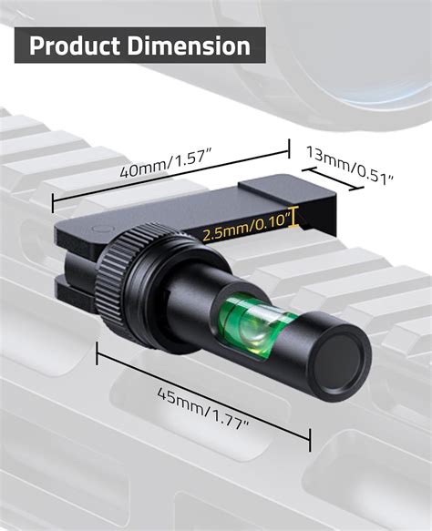 Cvlife Scope Level Fold Away Scope Leveling Kit