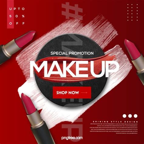 개인화 된 패션 간단한 일러스트 메이크업 소셜 플랫폼 Sns 홍보 배너 템플릿 Psd 다운로드 디자인 자료 다운로드 간단한 화장 패션 메이크업