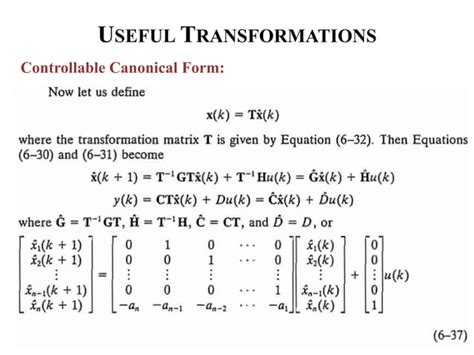 Digital Control Systems Ii For Control System 1 Pptx