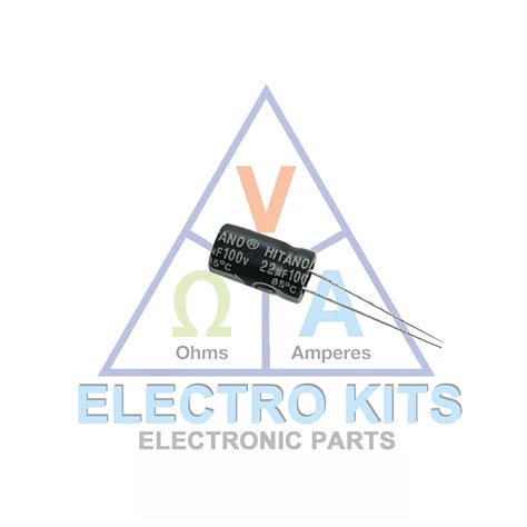 22uf 100v Electrolytic Capacitor Electro Kits