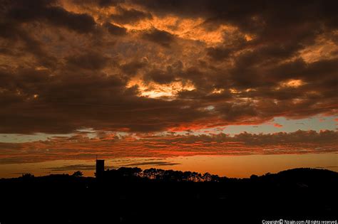 태풍 우쿵이 오기 전날 저녁