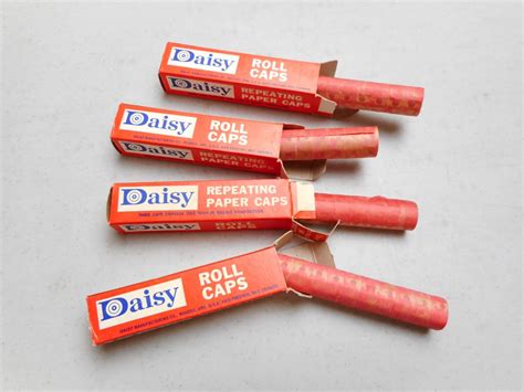 Vintage Daisy Roll Caps