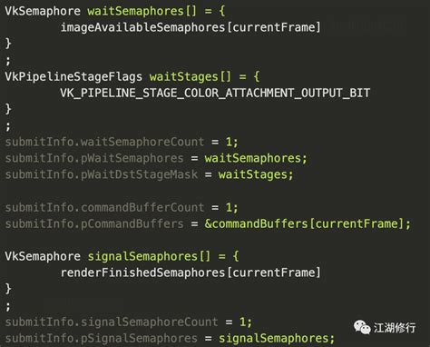 Vulkan中的同步机制,含显示和隐藏的同步控制 实时互动网 Vulkan中的同步机制,含显示和隐藏的同步控制 实时互动网