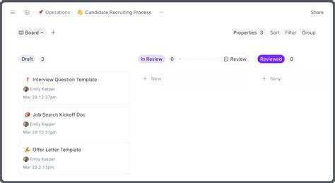 Almanac Template Candidate Recruiting Process