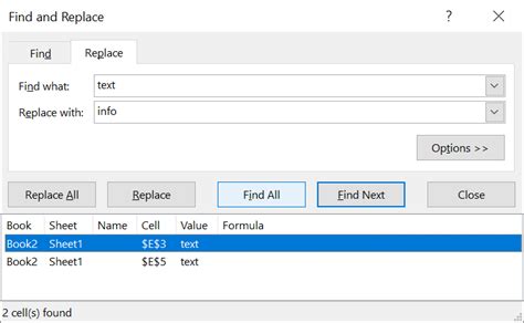 Find And Replace In Excel Spreadsheets Sharons Shortcuts