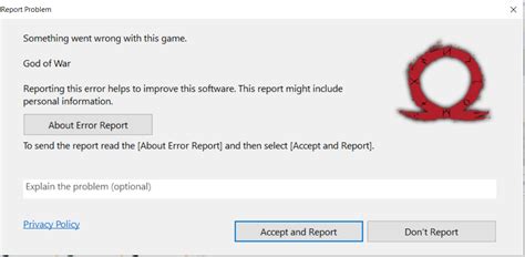 Hello Guys While I Was Playing Gow The Game Suddenly Crashes And I Got