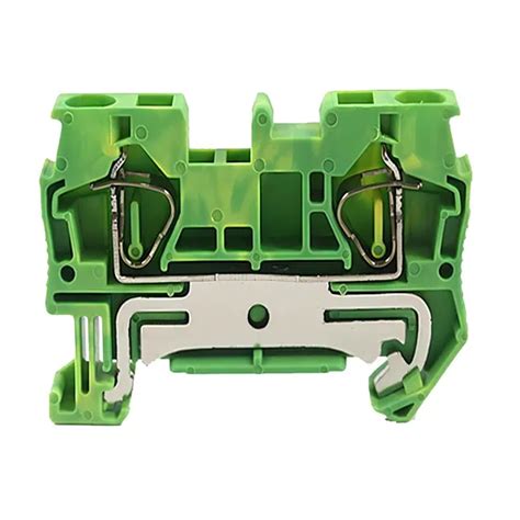 St Ground Type Wiring Connector Clamp Spring Cage Pluggable DIN Rail Terminal Block Connector