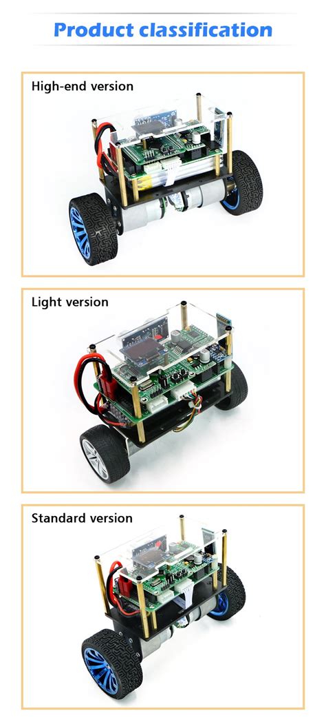 Standard Version Stm Two Wheel Self Balancing Car Kit F F Simulink Educational Toy Robots