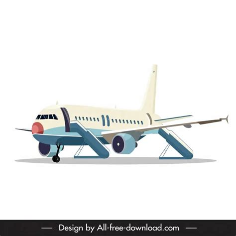 Free Airplane Clipart Vector Files