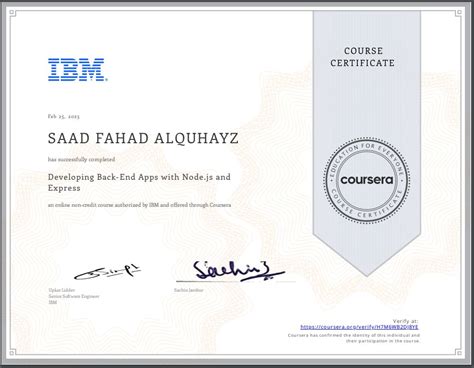 Saad Alquhaiz On Linkedin Ibm Nodejs Express Backenddevelopment