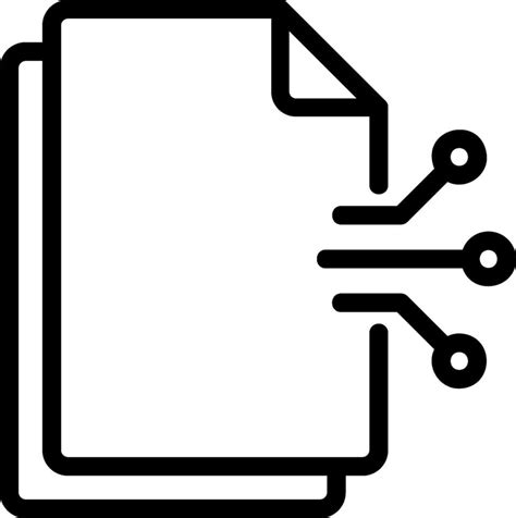 Document Line Icon 28548293 Vector Art At Vecteezy