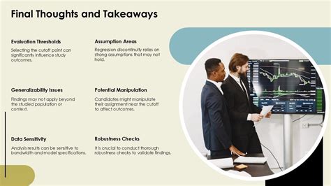 Final Thoughts And Takeaways Regression Discontinuity Ppt Template Acp