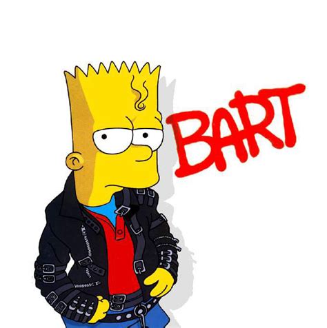 Bart Simpson Rap Para Colorear Imagui