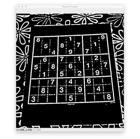 Opencv Sudoku Solver And Ocr Pyimagesearch