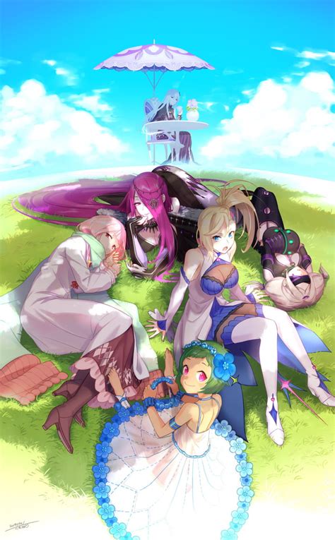 Imagine Subaru Have All Of Them As Harem Lol The Witches Of Rezero 9gag