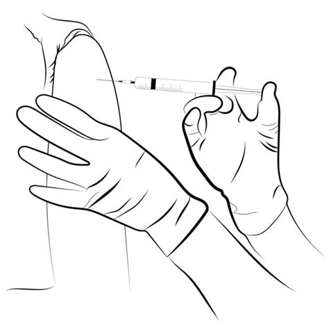 Intramuscular Injection Vector Art Icons And Graphics For Free Download