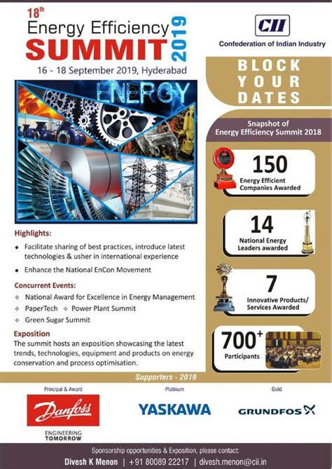 Suganya R On Linkedin Energyefficiencysummit2019 Cii Encon