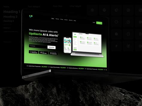 AI Landing Page AI Website Design Generative AI UX UI Upwork