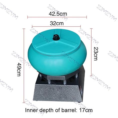350w 17inch Electric Vibrating Tumbler Vibratory Rock Tumbler Bowl Tumbling Ebay