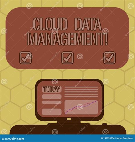 Word Writing Text Cloud Data Management Business Concept For A Technique To Analysisage Data