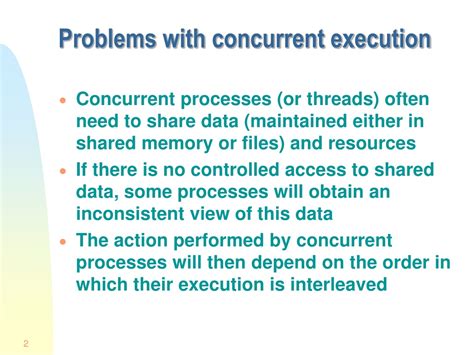 Ppt Concurrency Mutual Exclusion And Synchronization Powerpoint