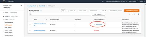 Initiate Codebuild Pipelines Build And Scan Secure Devops With Aws