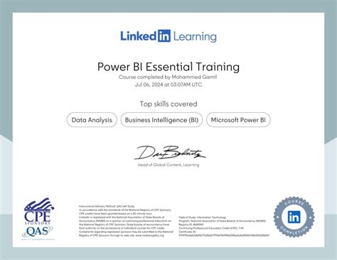 mohammed gamil on linkedin certificate of completion