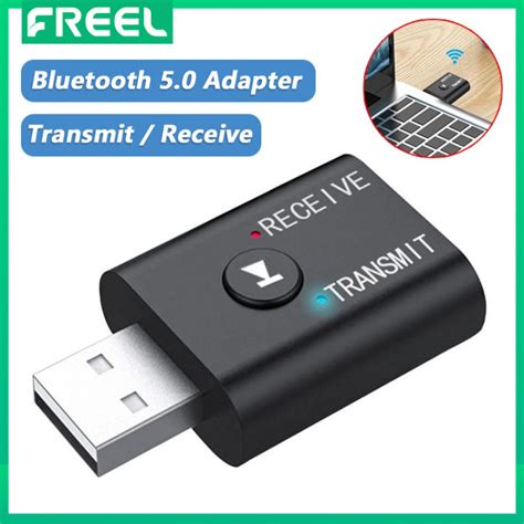 2 In1 USB Wireless Bluetooth Adapter 5 0 Transmitter For Computer Laptop Speaker Headset Adapter