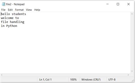 Working With Text Files In Python Garg S Academy