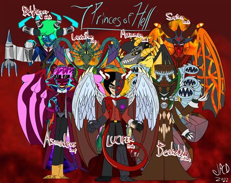 What Are The Names Of The Seven Princes Of Hell At Milla Levi Blog