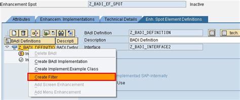 Badi Using Enhancement Framework Sap Community