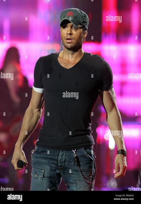 Enrique Iglesias Performs In Concert At The American Airlines Arena In