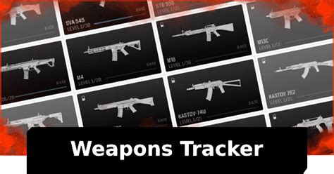 MW Guns Weapons Tracker CoD Modern Warfare GameWith