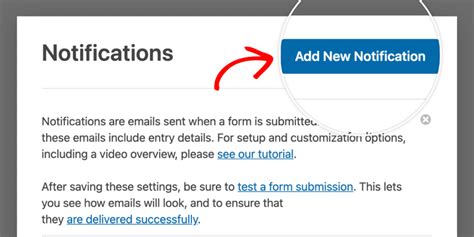 Adding Multiple Form Notifications Wpforms