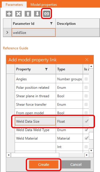 grasshopper api link parametric optimization of a connection weld idea statica