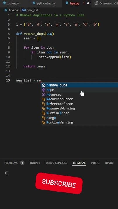 The Easiest Way To Remove Duplicates In Python Youtube