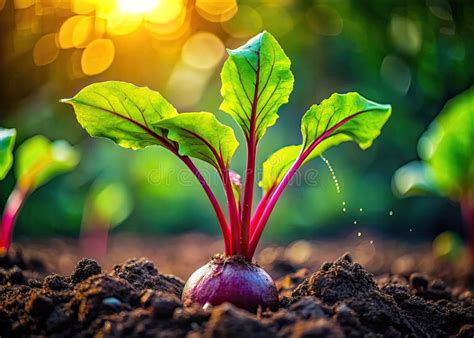 Unveiling The Secrets Of Beetroot Growth A Macro Photography Journey Through Seed Germination