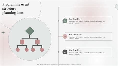 Programme Event Structure Planning Icon Ppt Example
