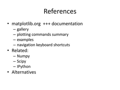 Matplotlib Presentation 20 Apr2013 Final Pdf