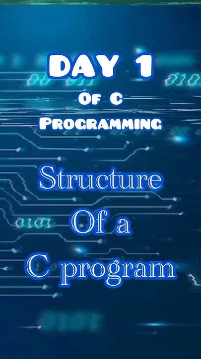 Day 1structure Of C Programming Cprogramming Computerscience