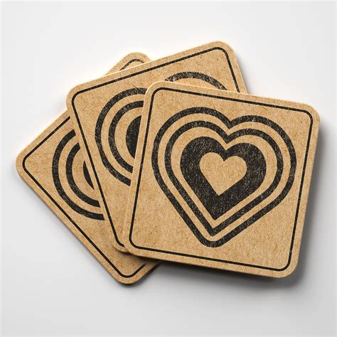 Nested Hearts Svg File Instant Download For Cricut Silhouette Laser Machines