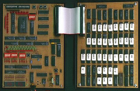 Homebrew 4 Bit Processor Ubergizmo