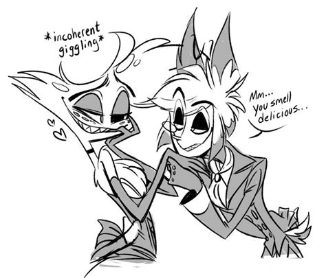 Pin By Юрий On Hazbin Hotel Hotel Art Alastor X Angel Dust Fanart